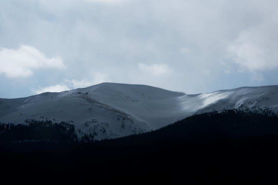 mountain, highland, cloud, sky, summit, ridge, landscape, nature ...